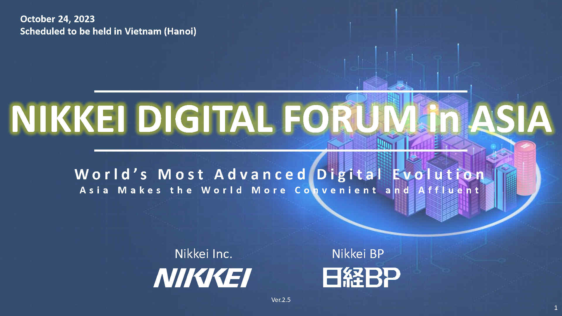 Sự kiện NIKKEI DIGITAL FORUM in ASIA tại Hà Nội: Hòa mình vào cuộc cách mạng Kỹ thuật số Châu Á ...